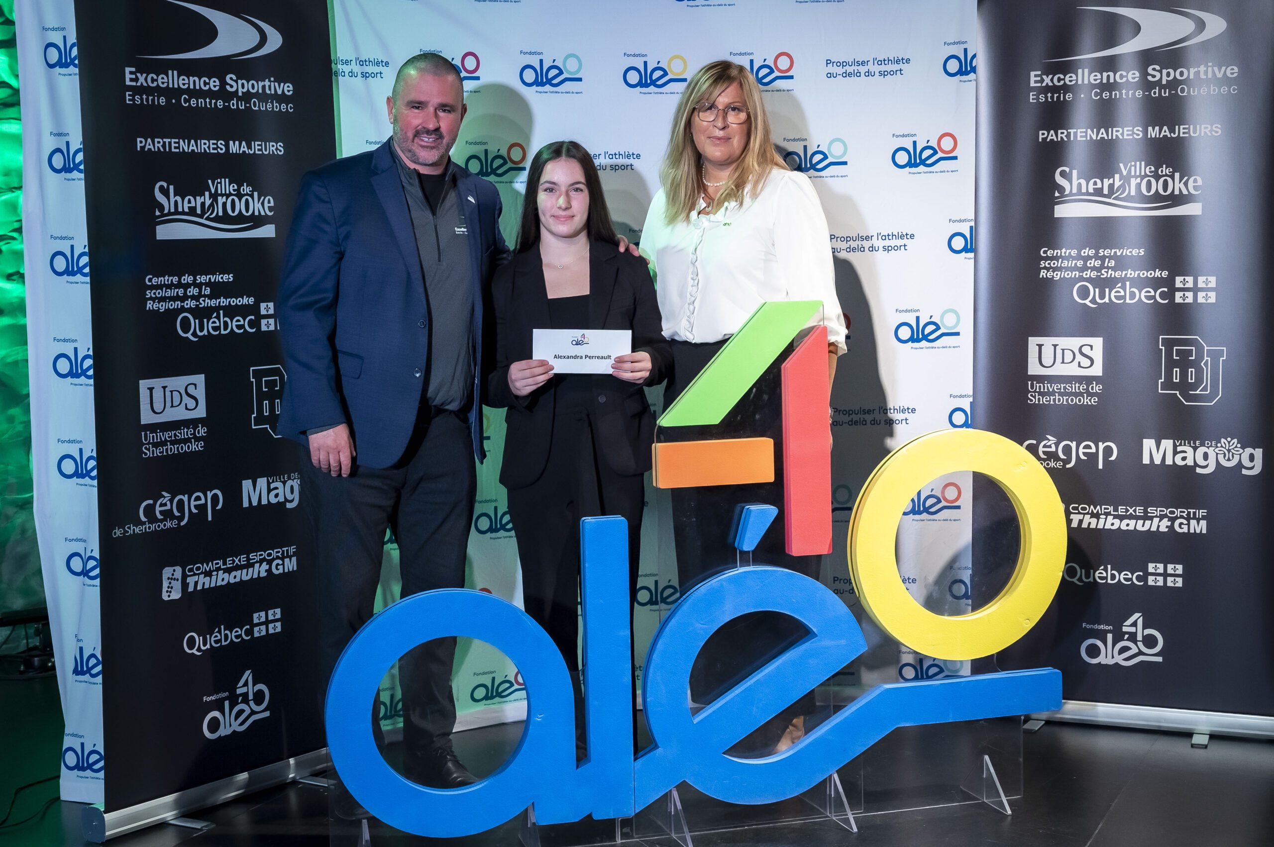 Alexandra Perreault honorée par la Fondation Aléo | Gymnastique Québec